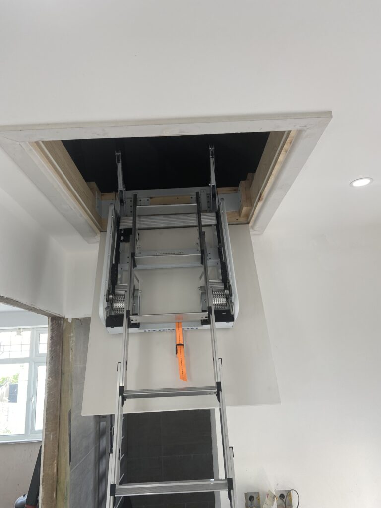 Gallery – Neon Installs – Skylark Electric Attic Stairs & Loftomattic ...